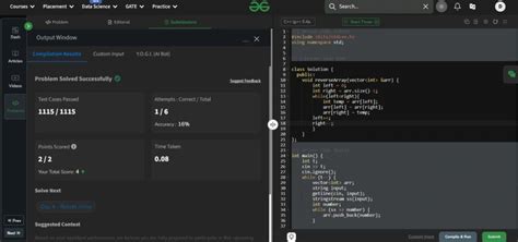 Codingpractice Geeksforgeeks Dsa Cplusplus Problemsolving Deep Halder