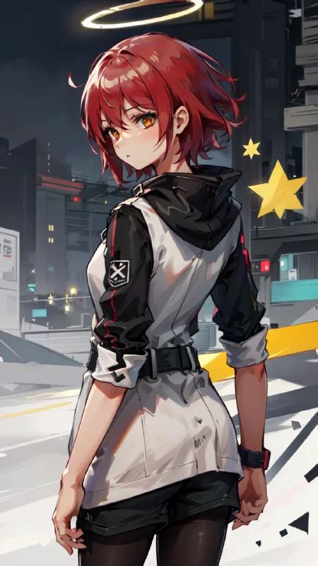 明日方舟 能天使 初始服装 Arknights Exusiai Original Uniform Civarchive