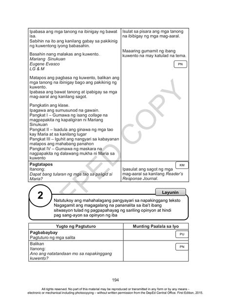 Filipino Grade 4 Palawan Blogon Pahina 267 Online Na Pdf Pubhtml5