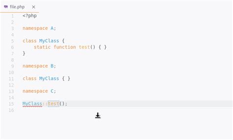 suggest namespace s · issue 1508 · bmewburn vscode intelephense · github