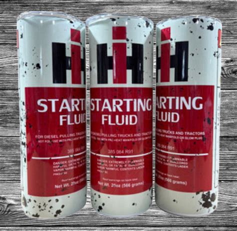 Case Ih Starting Fluid 20oz Tumbler Bad Gear