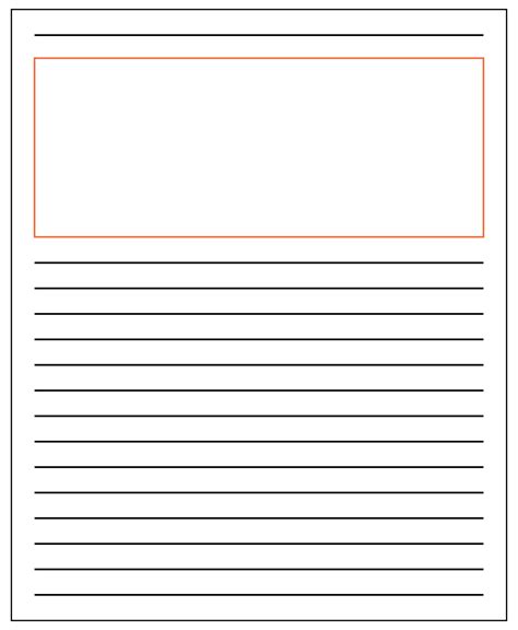 10 Best Standard Printable Lined Writing Paper Printablee Lined Paper
