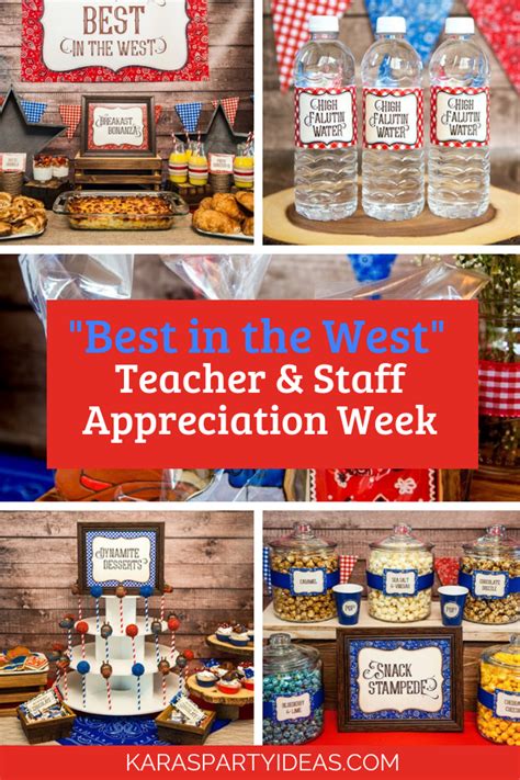 Staff Appreciation Week Theme Ideas