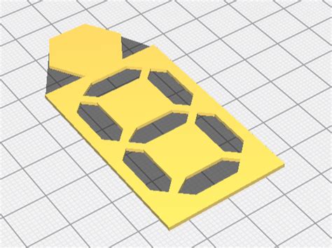 A Template For A 7 Segment Display By Mystic Light Makerworld