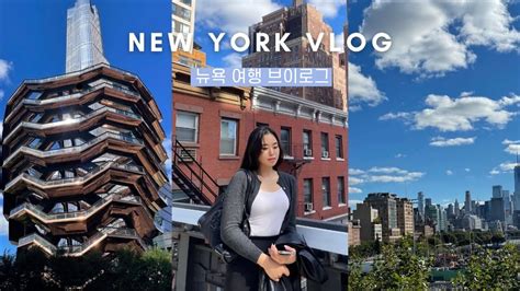 뉴욕 당일치기 여행 Vlog🗽 에싸 베이글 브라이언트 파크 베슬 하이라인 산책 리틀아일랜드 첼시 마켓 울프강 스테이크 하우스 타임스퀘어 피터팬