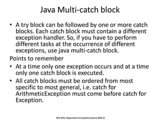 Chapter Exception Handling Pdf