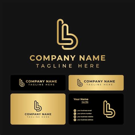 Premium Vector Letter Lb Or Bl Monogram Logo