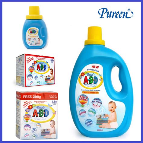 Pureen Abd Antibacterial Powder Detergent 500g 12kg Liquid Detergent 200ml Shopee Malaysia