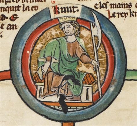 Canute Viking Heritage Canute The Danish Viking King Of England The