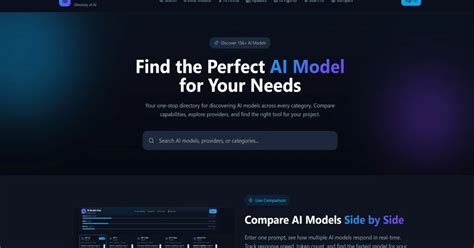 Modelvista Discover And Compare 180 Ai Models