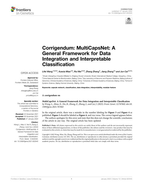Pdf Corrigendum Multicapsnet A General Framework For Data