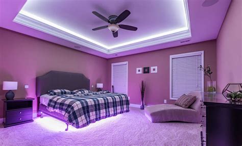 How To Create Ambient Lighting In Your Home With Led Strips Mood Lighting Bedroom Led