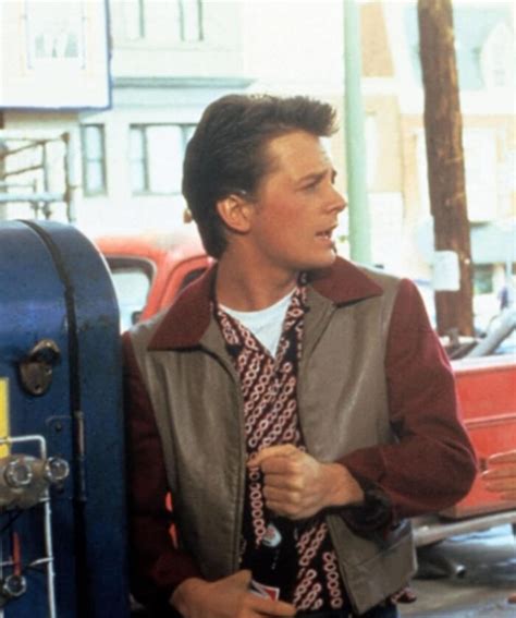 Marty Mcfly Back To The Future Leather Jacket