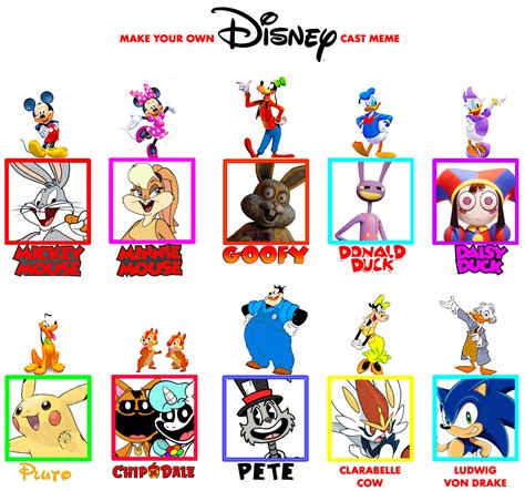 Mickey Mouse Clubhouse Cast Meme Version By Noahgra On Deviantart