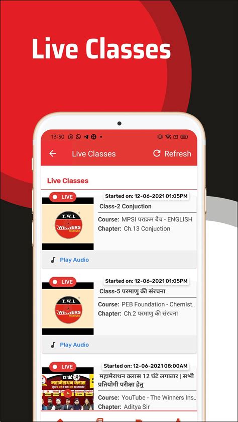 The Winners Institute Live Classes Test And Notes Apk For Android Download