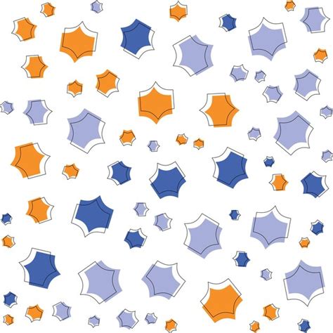 Premium Vector Irregular Shape Pattern