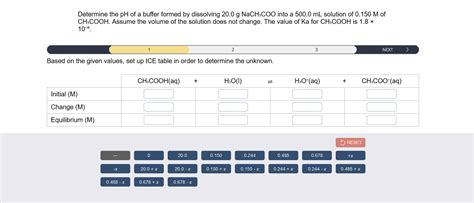 Solved Determine The PH Of A Buffer Formed By Dissolving Chegg