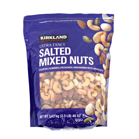 Extra Fancy Salted Mixed Nuts Korea Kosher