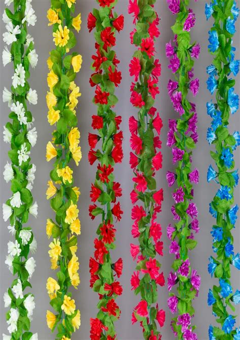 Artificial 222 B Aster Mum Chain Garland 198 Cm Pack Of 12 At ₹ 2799 00 Kadam Wak Wasti Pune