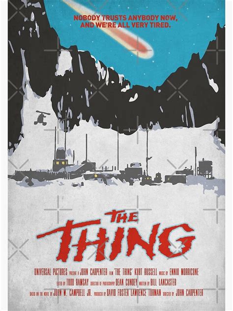 The Thing Original Poster