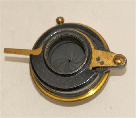Sub Stage Condenser With Iris Diaphragm For Brass Microscope R And J