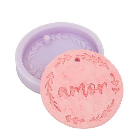 Molde Silicone Placa Amor Mld 213 Provoca Arte Material De Arte