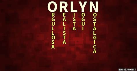 Qué Significa Orlyn