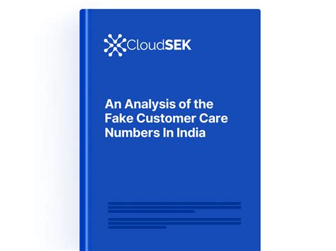 An Analysis Of The Fake Customer Care Numbers In India CloudSEK