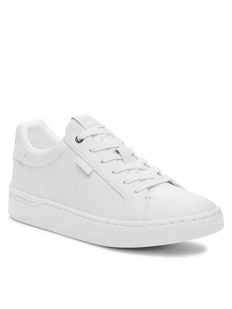 Coach Sneakers Lowline Leather Cn577 Weiß Modivo De