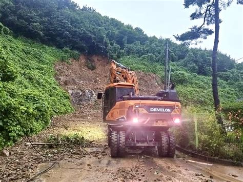 서산 200년 만의 폭우 잠시 소강 긴급 복구작업 오마이뉴스