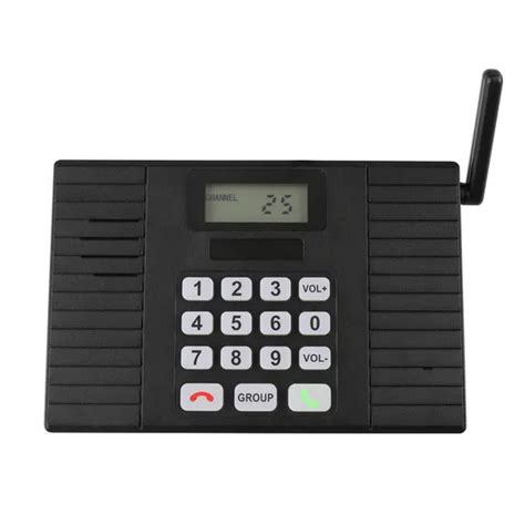 Wireless Intercom System Hand Free 3000 Meters Two Way Communication Intercom System Wireless