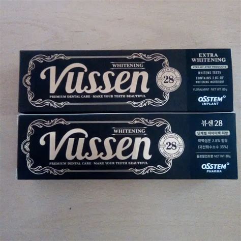 Vussen 28 80g Whitening Toothpaste 2 Pieces On Bunjang Global Site