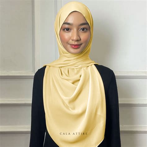 Jual Sofia Bawal Shawl 1 Cala Attire Pashmina Oval Hijab Ala Malaysia Tudung Jilbab Syari