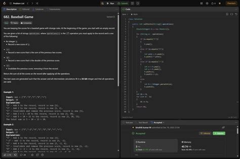 Kiruthik Kumar On Linkedin 100daysofcode Leetcodejava