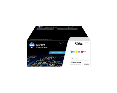 Ips Hp 508a Cf360am Color Laserjet M553 Mfp M577 3 Pack Cyan