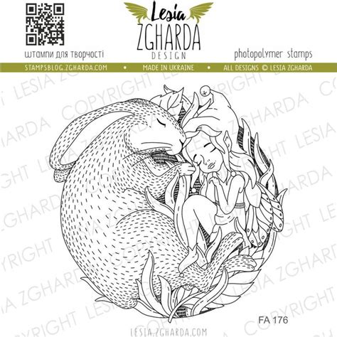 Stamp Fa176 Elf Girl With A Hare