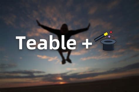 teable多维表格数据库 企业级表单业务系统 融合智能表格和无代码数据库平台 专为企业量身打造不同应用场景数字化方案 任意门互动科技