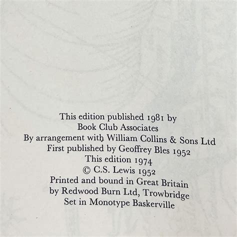 The Voyage Of The Dawn Treader • Book Club Hardys Books