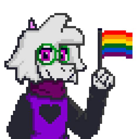 I Animated Ralsei For Wear It Purple Day An Lgbt Awareness Day Here In Aus R Ralsei