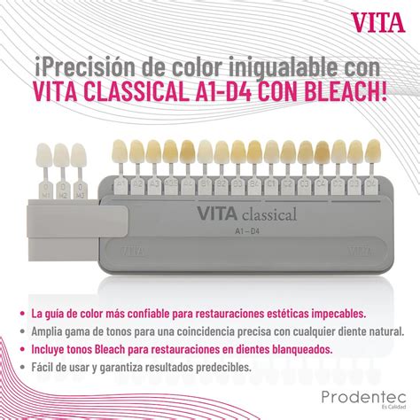 Prodentec Colorimetro Clasico De Vita Mas Colores De Aclaramiento