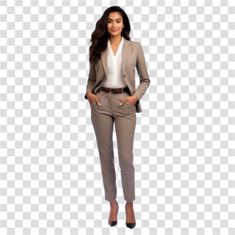 Premium Psd Png Blazer Jacket Adult Woman