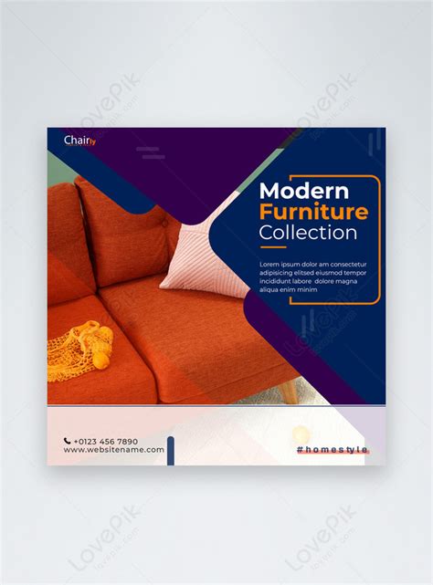 인테리어 가구 배너 소셜 미디어 게시물 및 스토리 이미지 사진 450149353 무료 다운로드