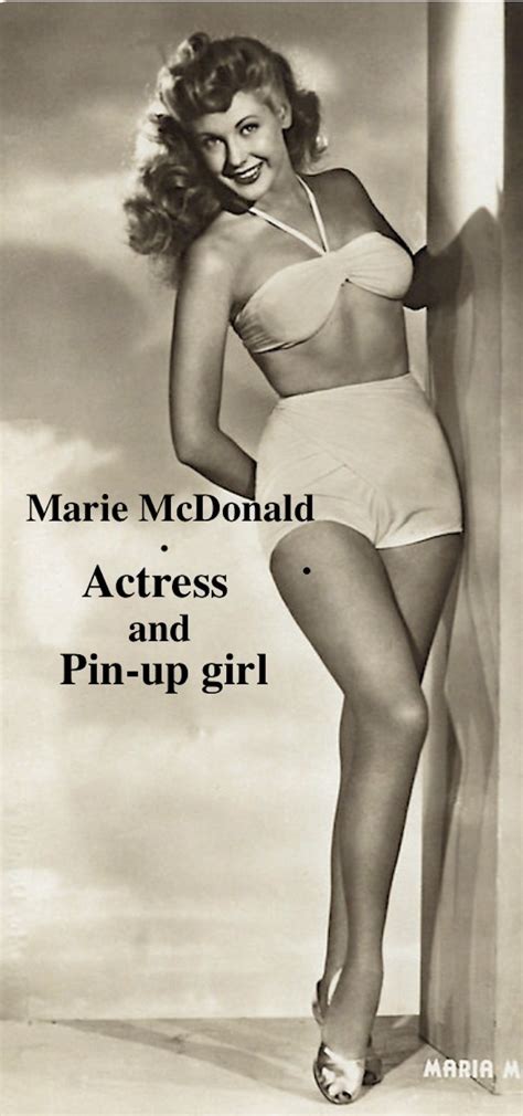 Forgotten Marie Mcdonald Facebook