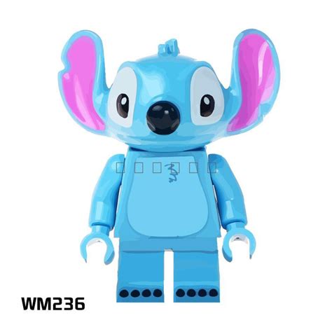 【積木班長】史迪奇同款史迪仔抽抽樂系列人偶袋裝相容積木 蝦皮購物