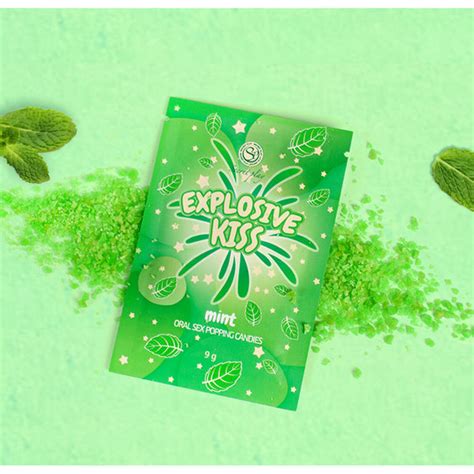 Explosive Kiss Mint Oral Sex Popping Candies 9g Loveoutlet