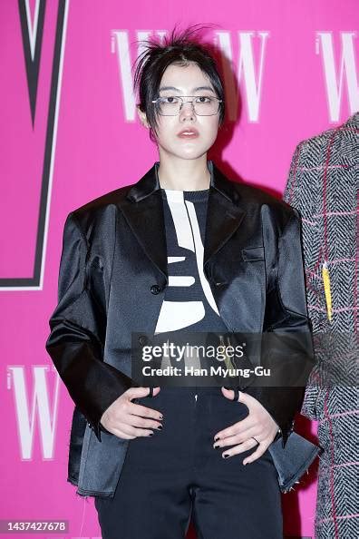 Hwang So Yoon Of Se So Neon Poses For Photographs At The W Magazine