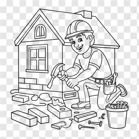 Construction Clip Art Black And White
