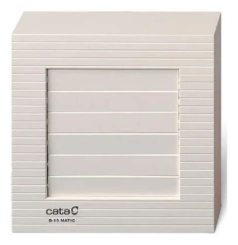 Extractor De Baño Cata Serie B 15 Matic Color Blanco Envío Gratis