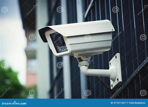 Advanced Security Camera Cctv Generate Ai Stock Illustration Illustration Of Monitoring Home