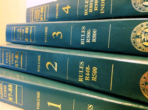 Historic Utah Administrative Code Online Utah Division Of Archives And Records Service